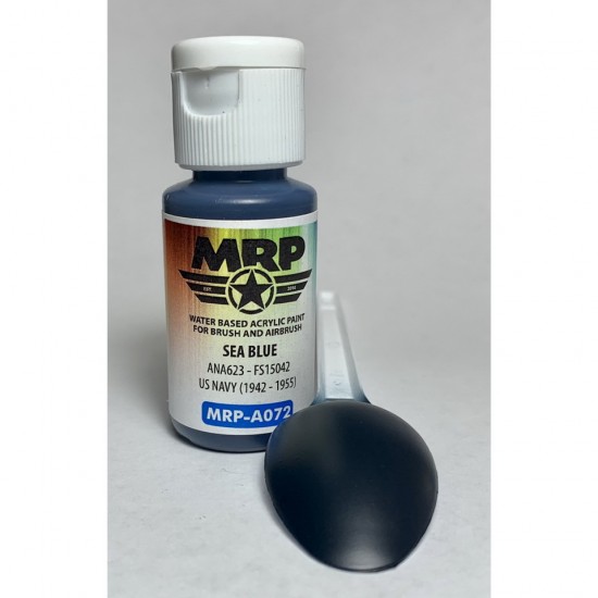 Acrylic Paint - SEA Blue FS15042 17ml (#MRP-A072) - BNA Model World