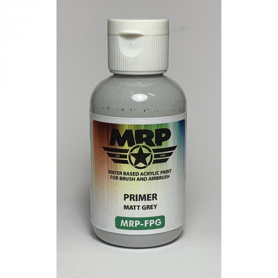 Acrylic Paint - Primer Matt Grey (60ml) Mr Paint FPG