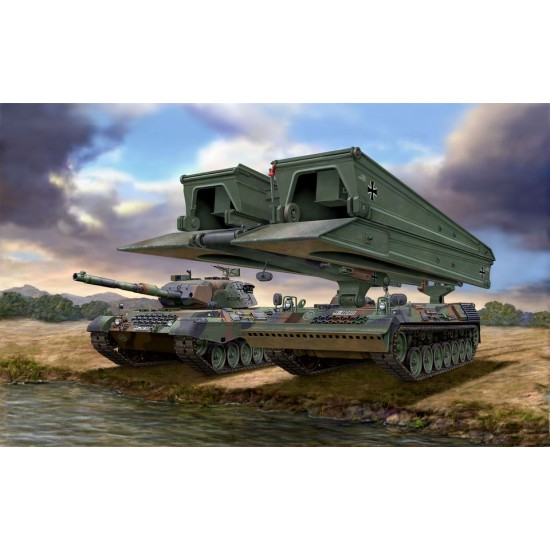 1/72 Leopard 1A5 and Bridge Laying Tank Bibber (#RV 03307) - BNA Model ...