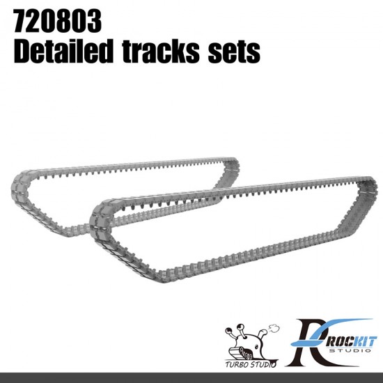 1/72 PZh-2000 Detailed Tracks set for Meng kits RocKit studio 720803