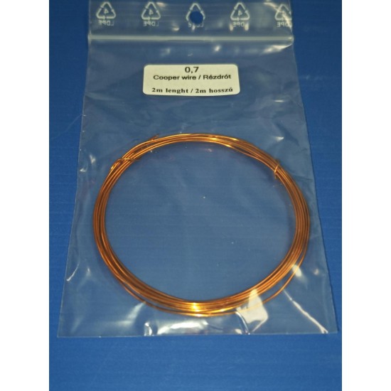0.7 mm Copper Wire for Handle Tools (lenght: 2m) RP Toolz BW-07