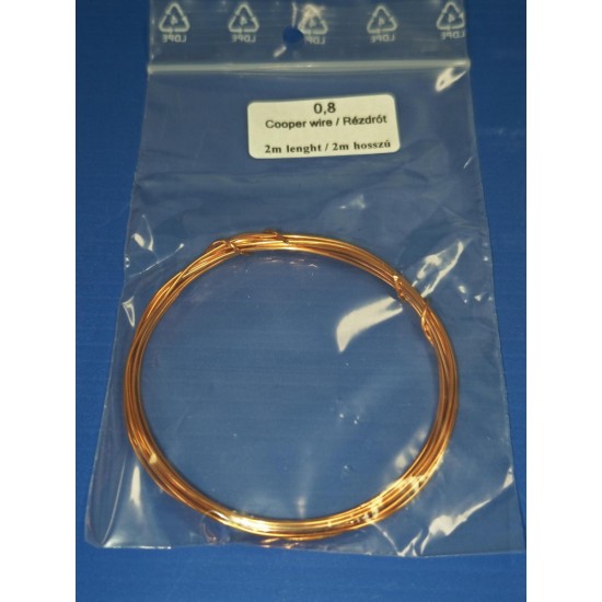 0.8 mm Copper Wire for Handle Tools (lenght: 2m) RP Toolz BW-08