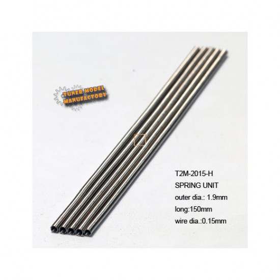 Springs (Length: 150mm, Wire Diameter: 0.15mm, Outer Diameter: 1.9mm ...
