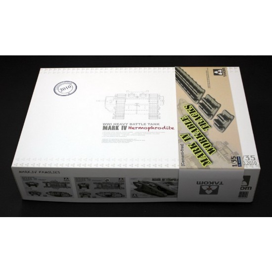 1/35 WWI Heavy Battle Tank Mark IV Hermaphrodite (Limited Edition ...